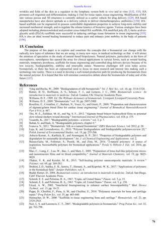 Biodegradable Natural Polymers for Biomedical Applications | PDF