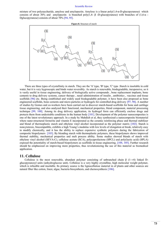 Biodegradable Natural Polymers for Biomedical Applications | PDF