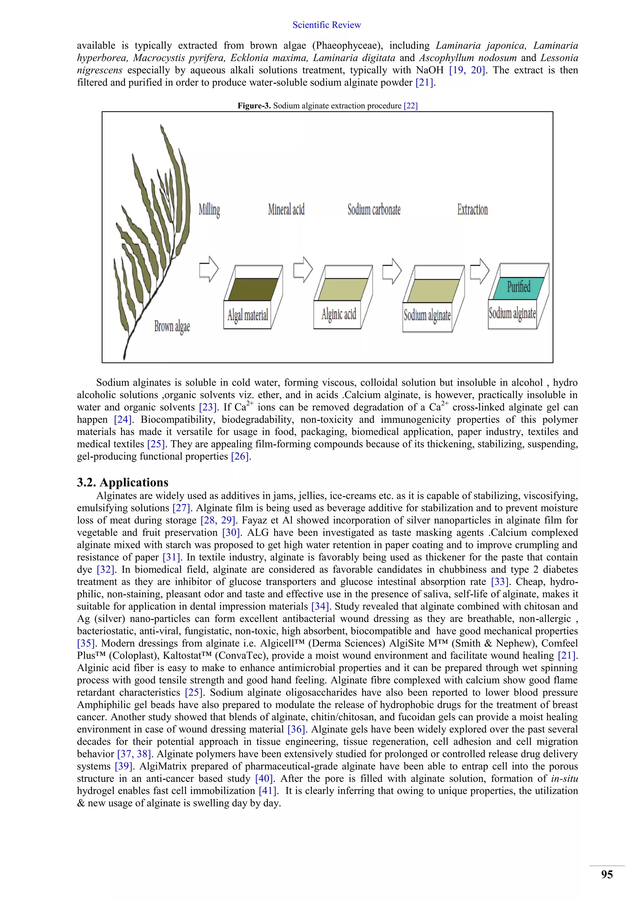 Seaweed Based Bio Polymeric Film and Their Application: A Review on ...