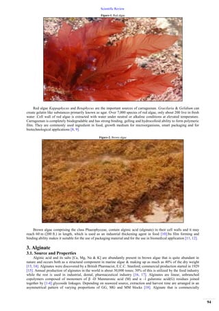 Seaweed Based Bio Polymeric Film and Their Application: A Review on ...