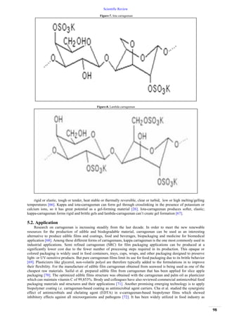 Seaweed Based Bio Polymeric Film and Their Application: A Review on ...