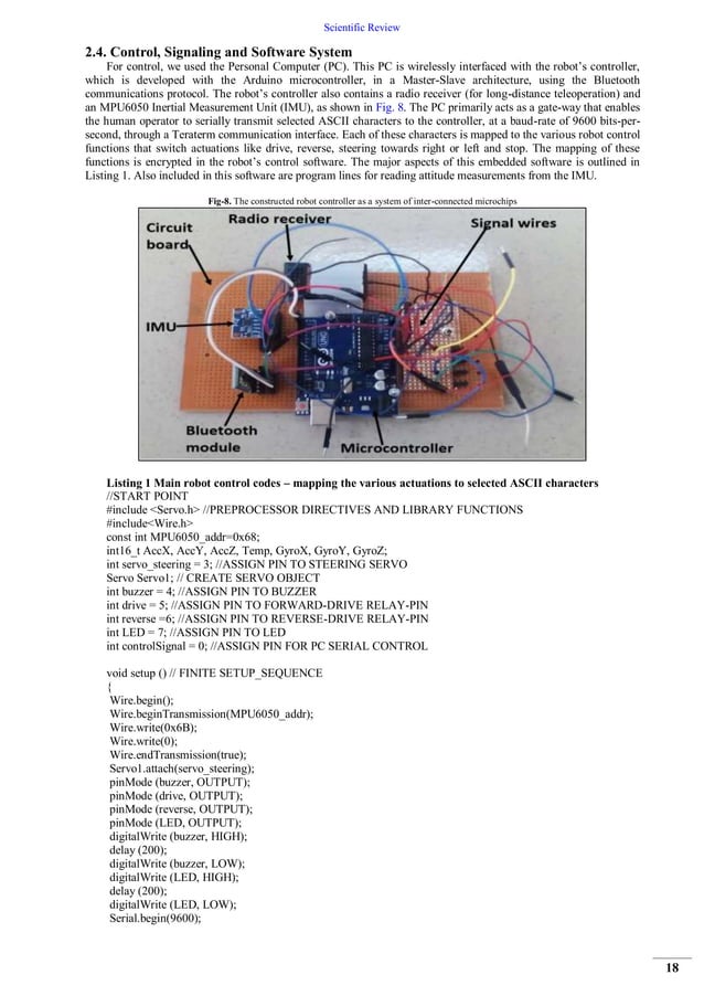 Design of Quad-Wheeled Robot for Multi-Terrain Navigation | PDF