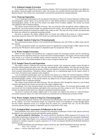 Concentration Distribution and Ecological Risk Assessment of Polycyclic Aromatic Hydrocarbon in ...