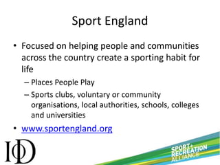 Board Skills for Sport – session one | PPT