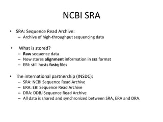 SRAdb Bioconductor Package Overview | PPTX | Databases | Computer Software and Applications
