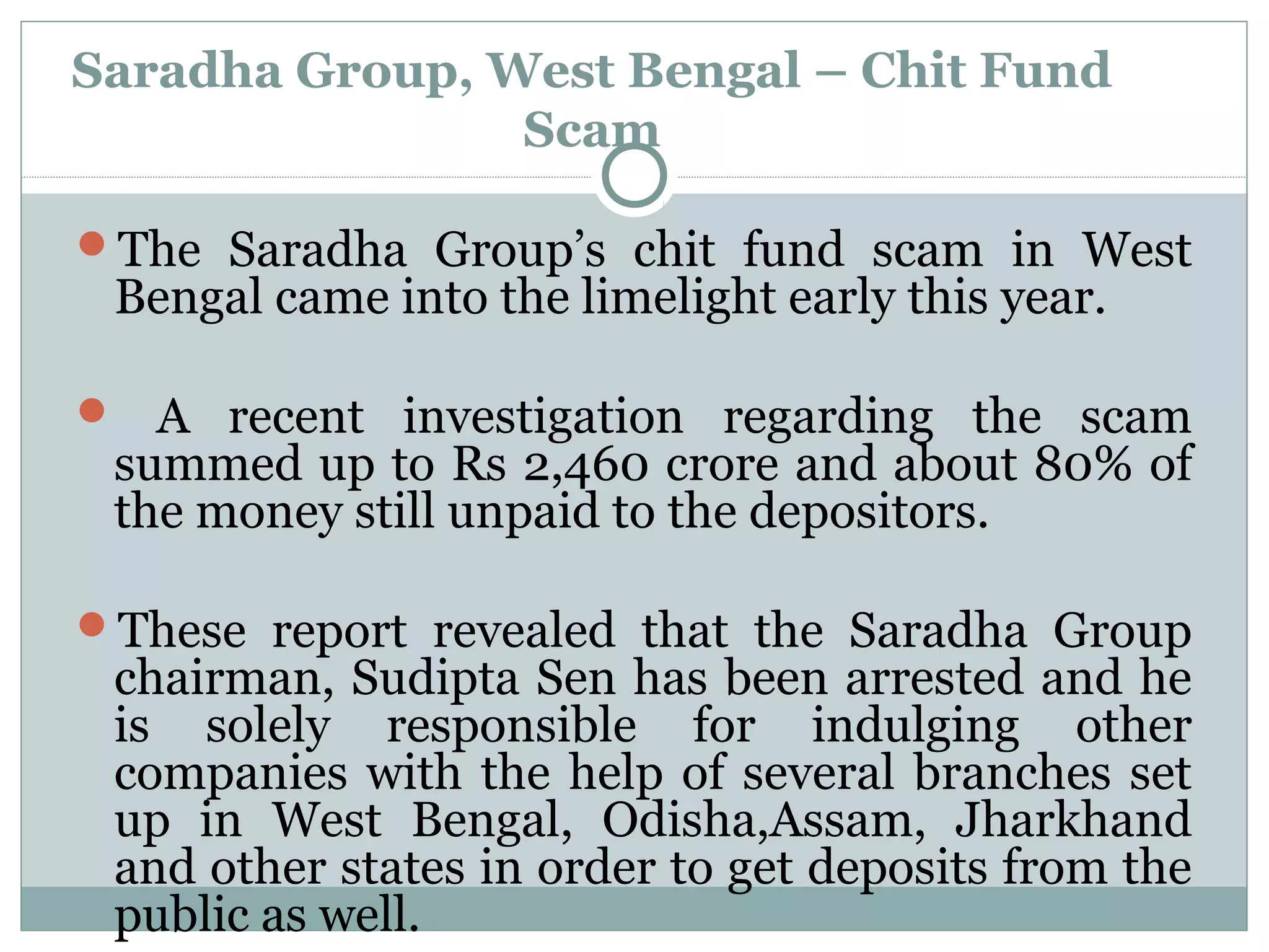 Sradha group scam.ppt final........................... | PPT