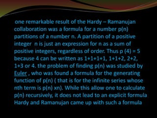 Srinivasa Ramanujan | PPTX