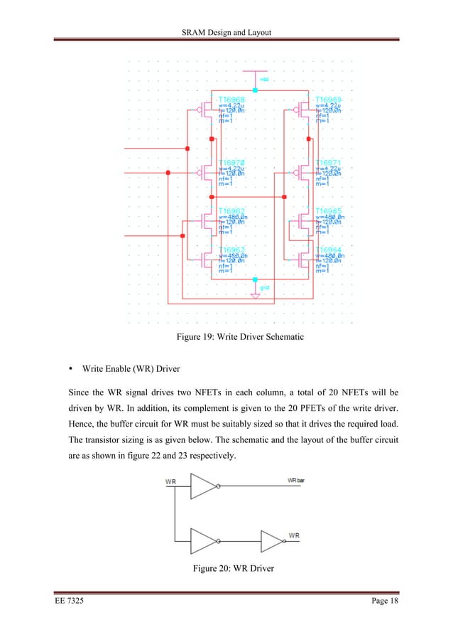 SRAM Design | PDF | Data Storage and Warehousing | Computing