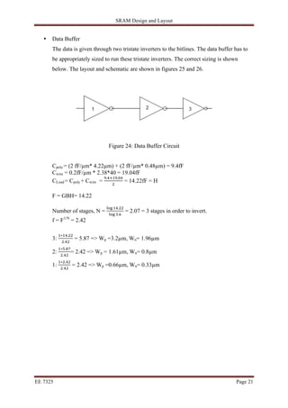 SRAM Design | PDF