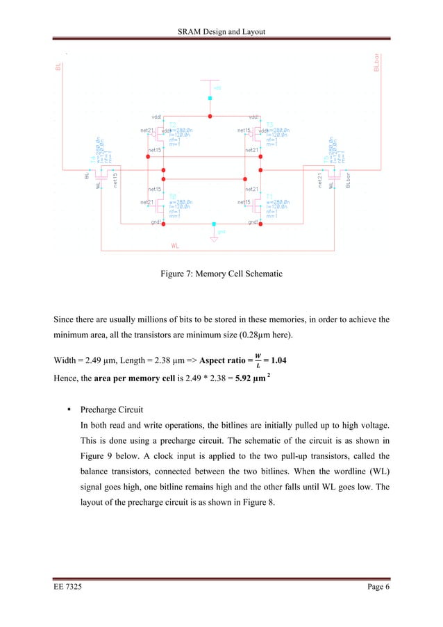 SRAM Design | PDF | Data Storage and Warehousing | Computing