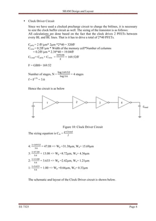 SRAM Design | PDF