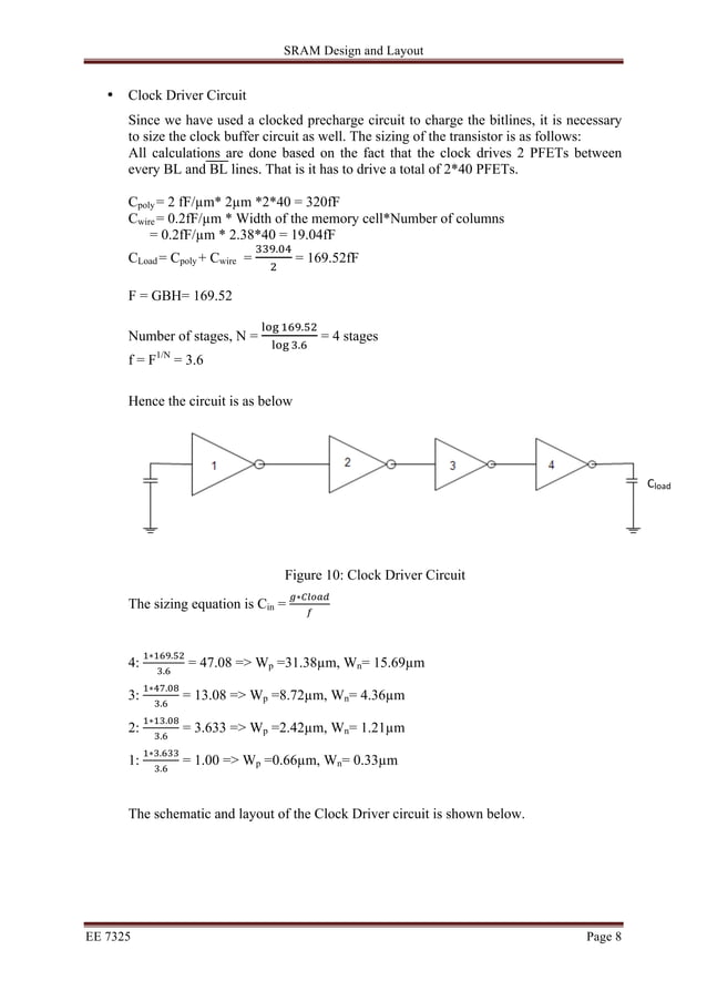 SRAM Design | PDF | Data Storage and Warehousing | Computing