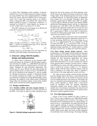 Sram leakage suppression by minimizing standby supply voltage | PDF
