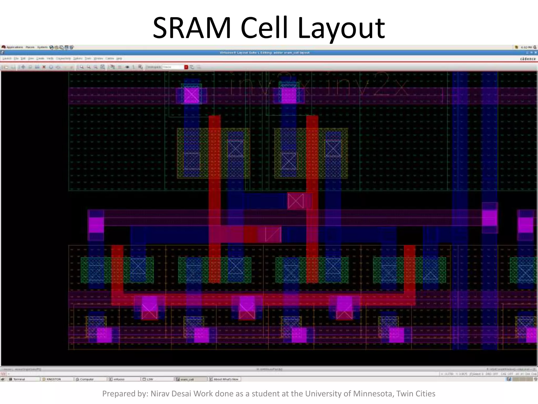 Design of a low power asynchronous SRAM in 45nM CMOS | PPTX