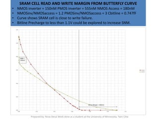 Design of a low power asynchronous SRAM in 45nM CMOS | PPTX