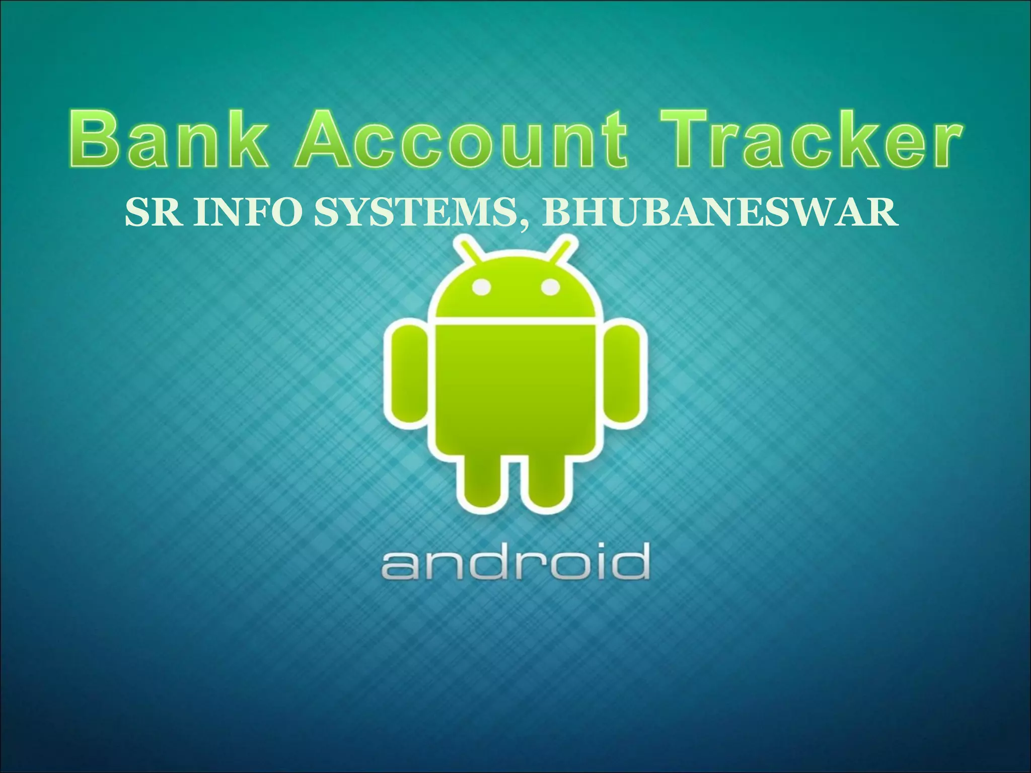 Srand001 bank account tracker | PPT