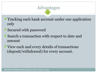 Srand001 bank account tracker | PPT