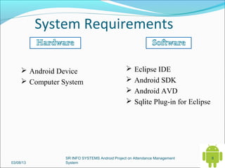 Srand002 attendance management system | PPT