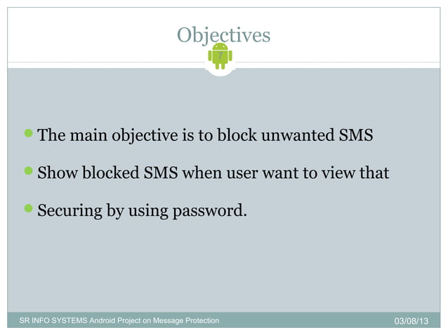 Srand005 message protection | PPT