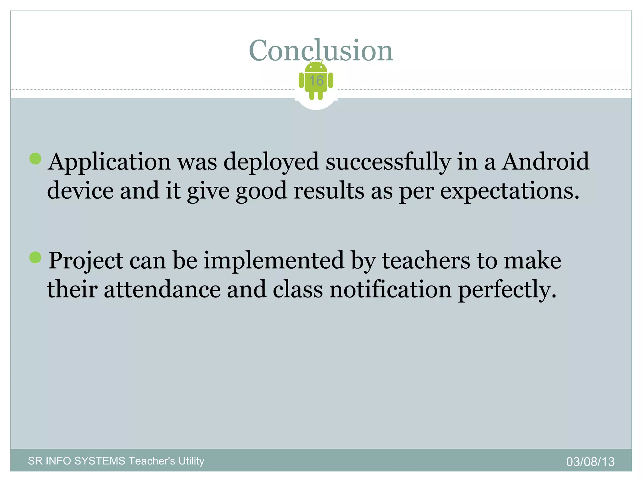 Srand007 teacher's utility | PPT