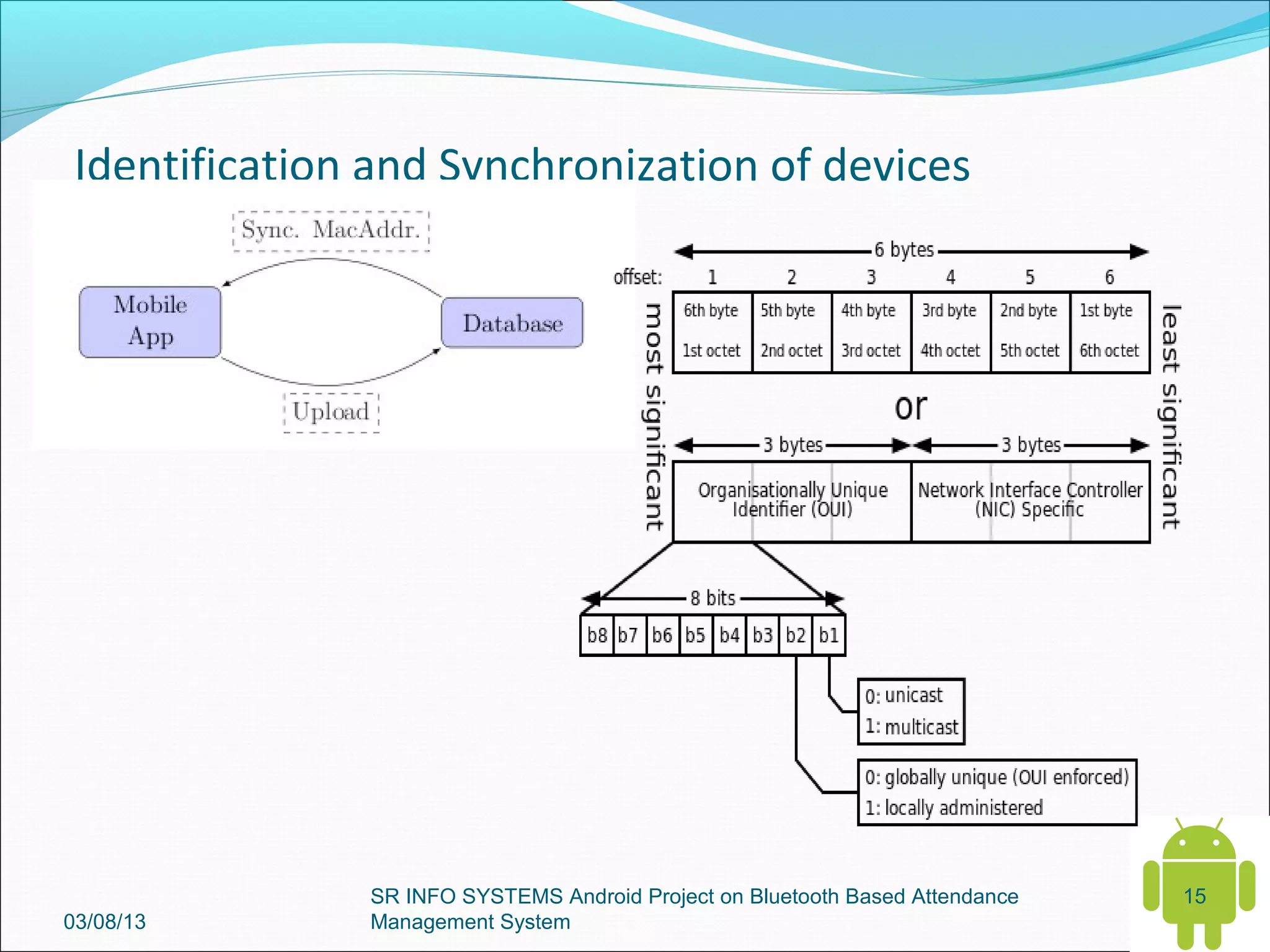 Srand022 bluetooth based attendance management system | PPT