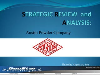 Sra slide show austin powder co. | PPT