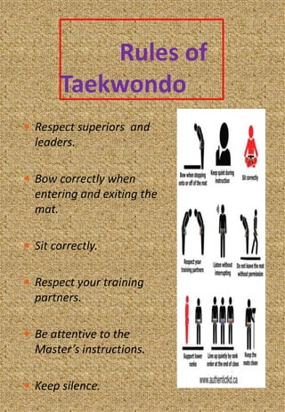 Taekwondo - The Korean Martial Art.ppsx
