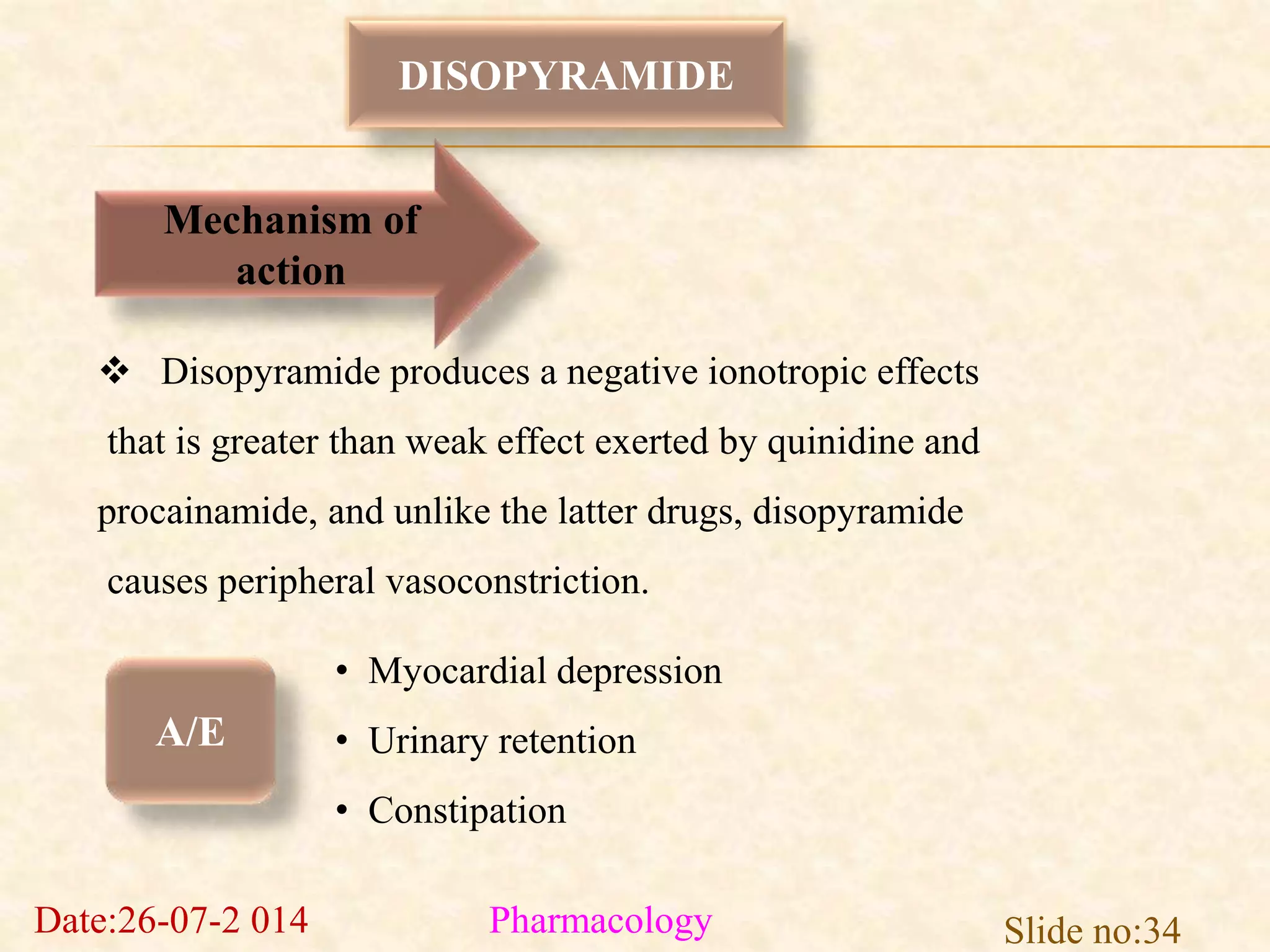 Arrhythmia & Antiarrhythmic Drugs | PPTX