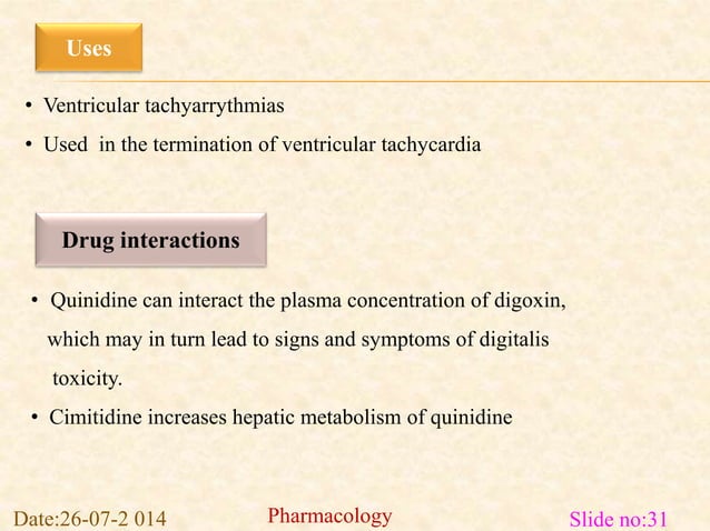 Arrhythmia & Antiarrhythmic Drugs | PPT
