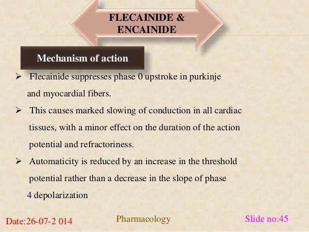 Arrhythmia & Antiarrhythmic Drugs