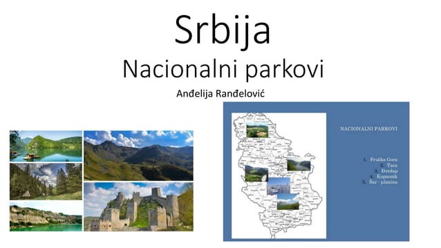 Srbija.pptx nacionalni parkovi rep.Srbije | PPT