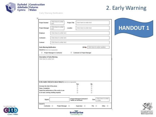 CFW NEC Management of change under the NEC3