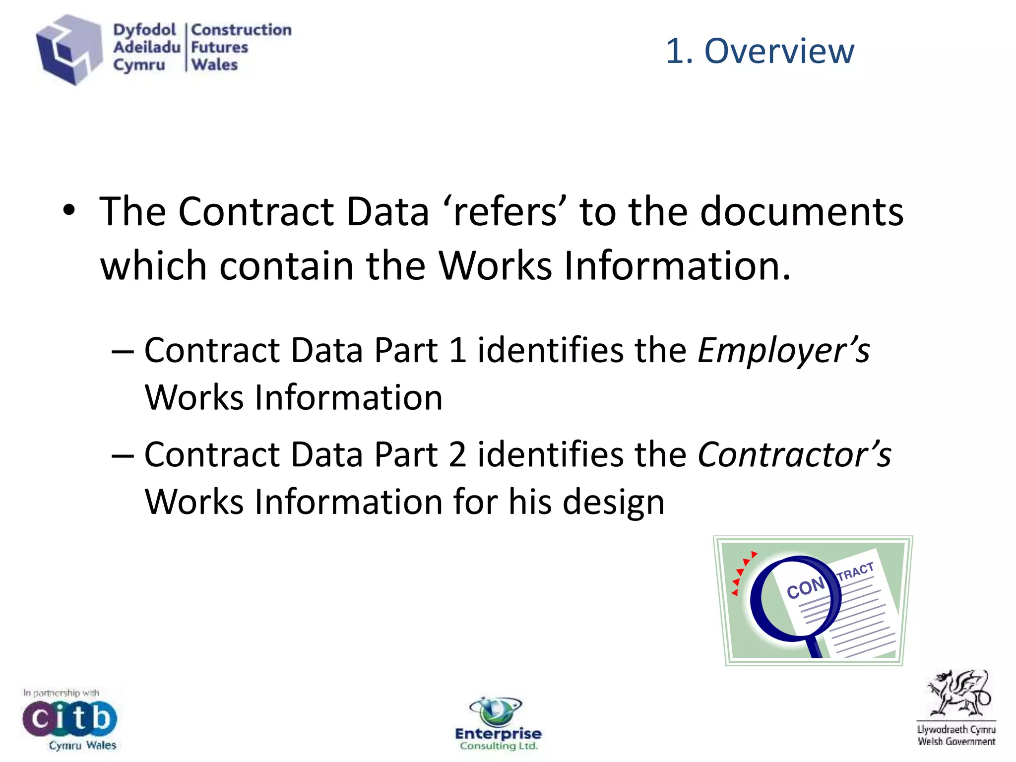 Construction Futures Wales - NEC3 Workshop - Understanding Works ...