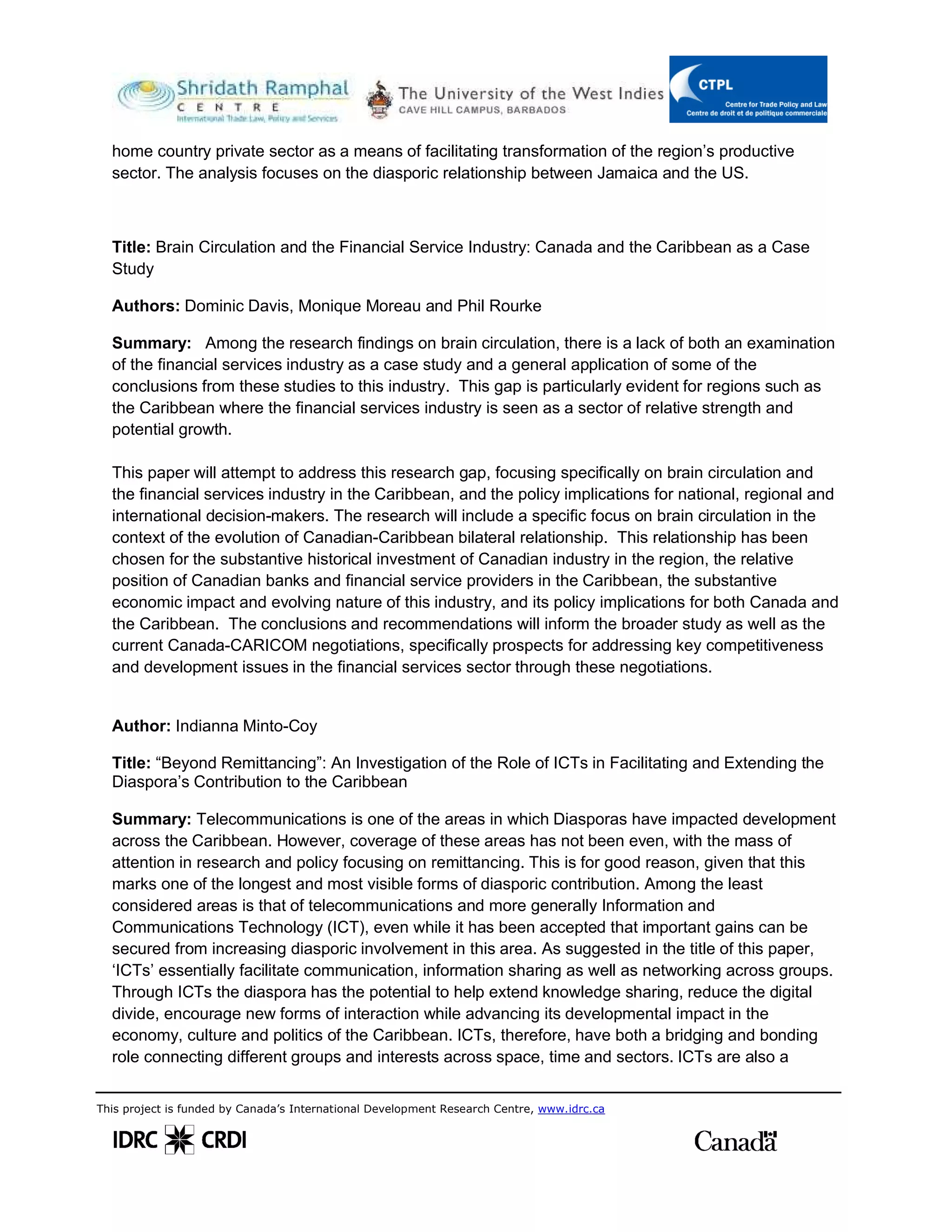 Src ctpl-idrc paper-summaries | PDF