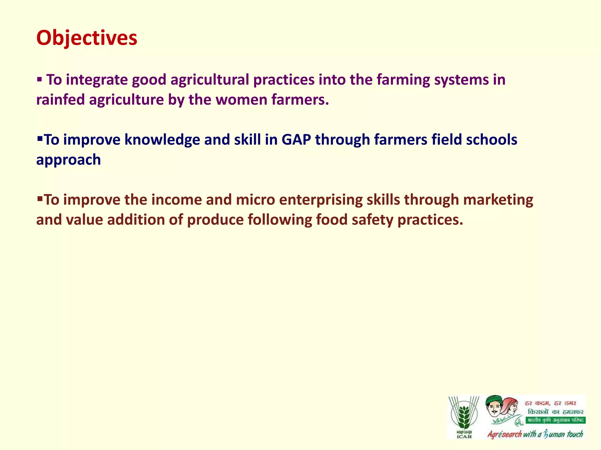 Good agricultural practices | PPTX