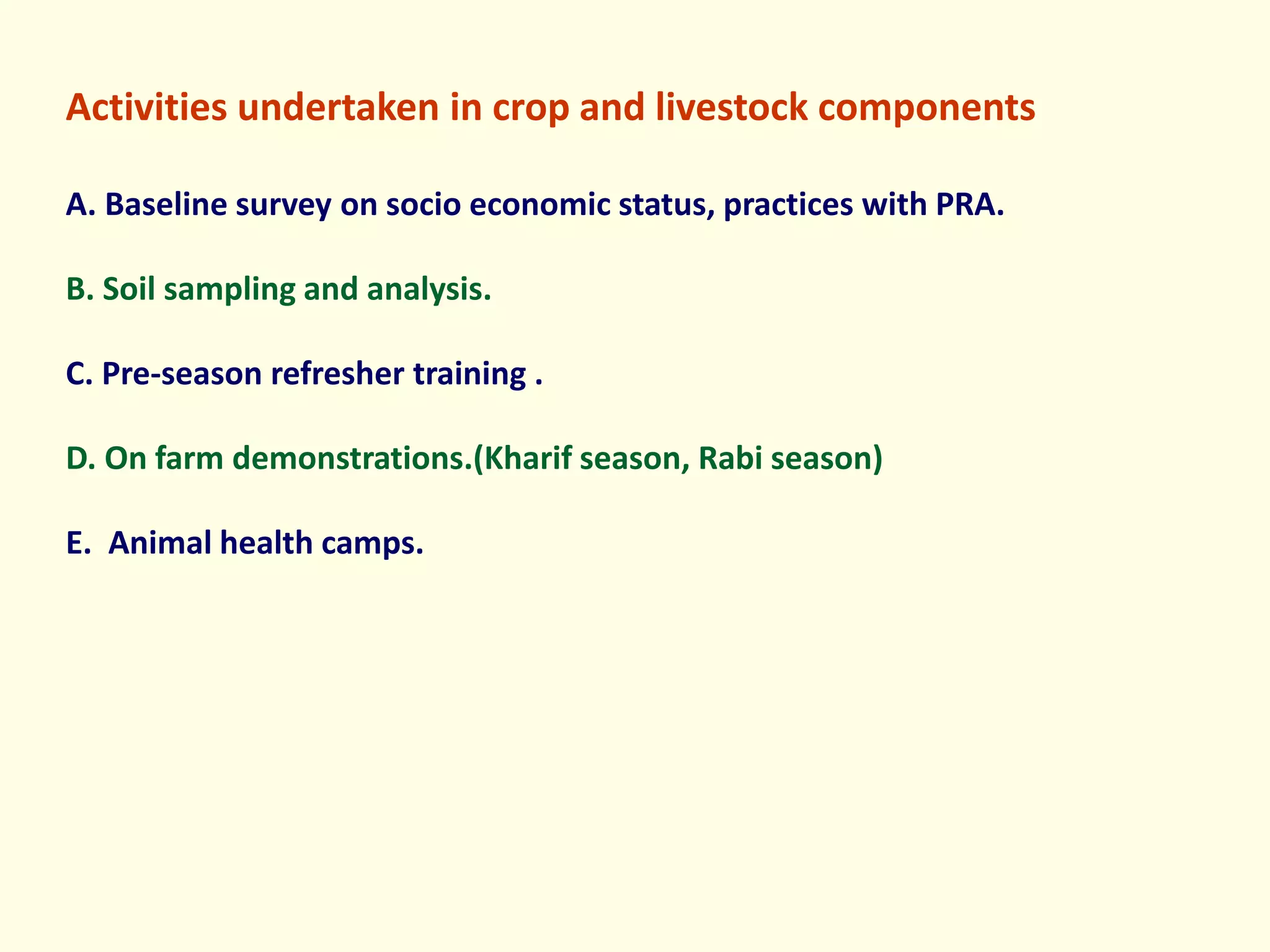 Good agricultural practices | PPTX