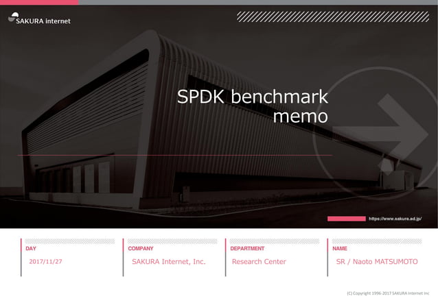 SPDK benchmark memo | PPT