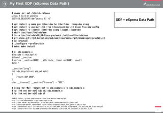 My First XDP (eXpress Data Path) | PPT