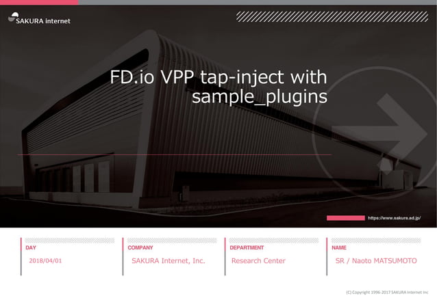 FD.io VPP tap-inject with sample_plugins | PPT