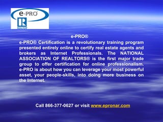 Srcar Realtor Designations Power Point | PPT
