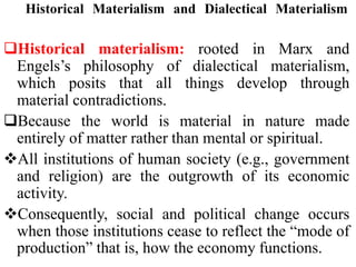 Marxist world view and social revolution | PPTX