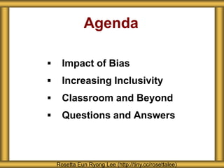 SRC Reducing Racial Bias in the Classroom | PPTX