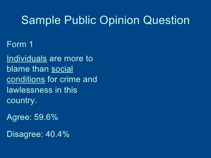 Reducing Bias In Public Opinion Polls reducing-bias-in-public-opinion-polls