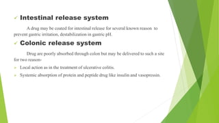 sustained and controlled Drug delivery system | PPTX