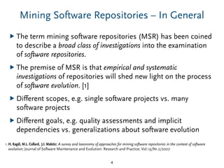 Creating and Analyzing Source Code Repository Models - A Model-based ...