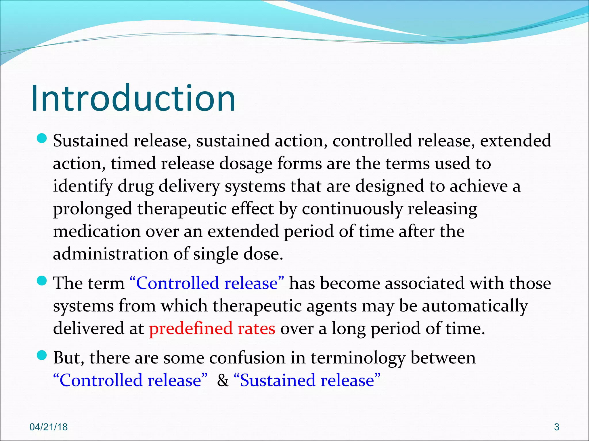 Rate-Controlled Drug Delivery System | PPT