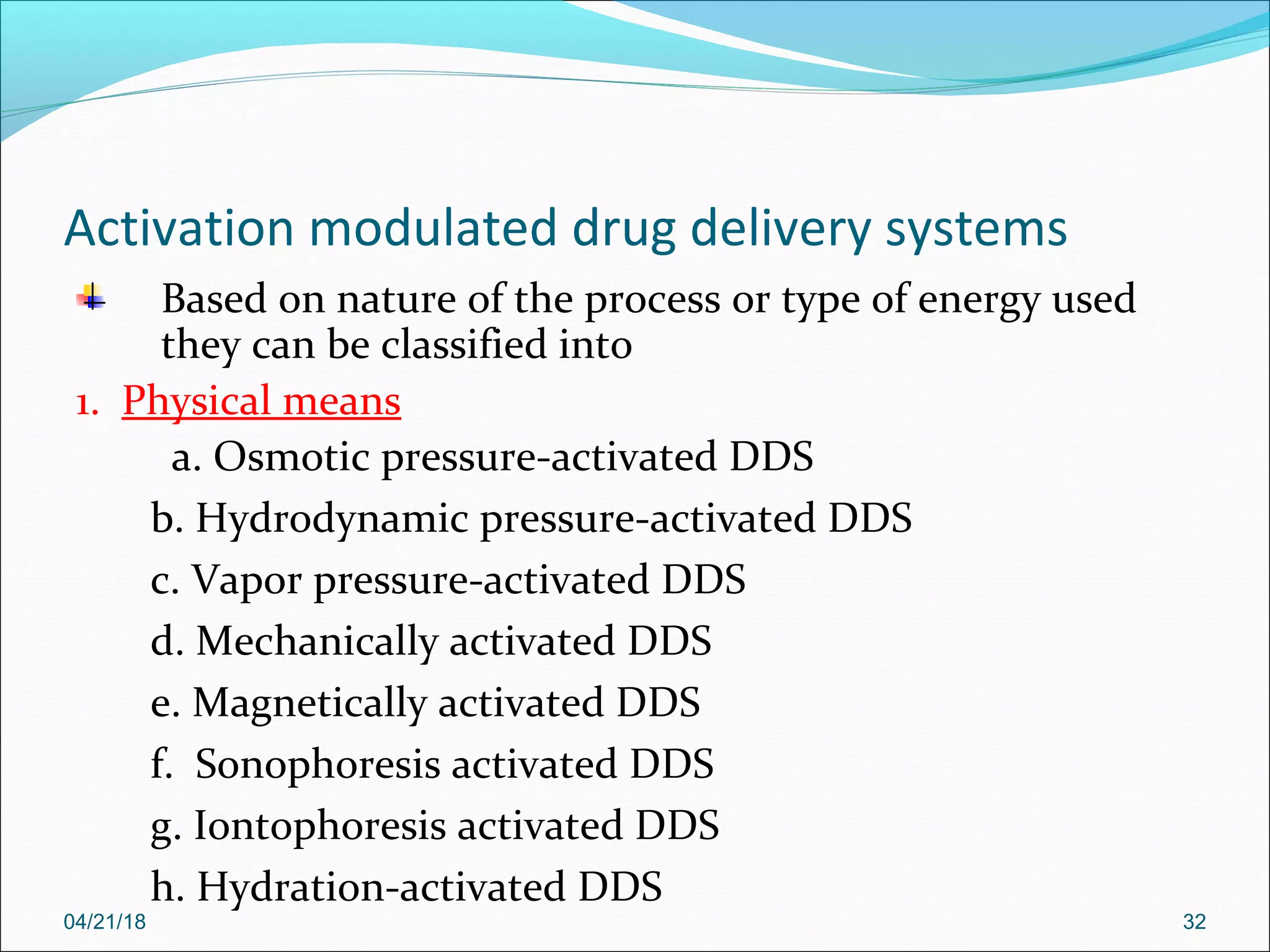 Rate-Controlled Drug Delivery System | PPT