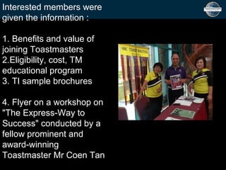 SRC Toastmasters | PPT