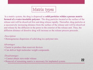 Factors Affecting Sustain Realease Drug delivery System | PPTX