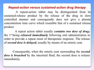 sustained release drug delivery system | PPTX